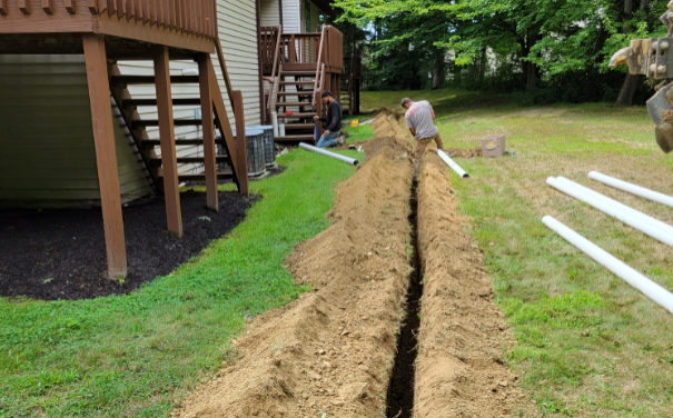 Drain Lines Gallery - Kunco Landscape