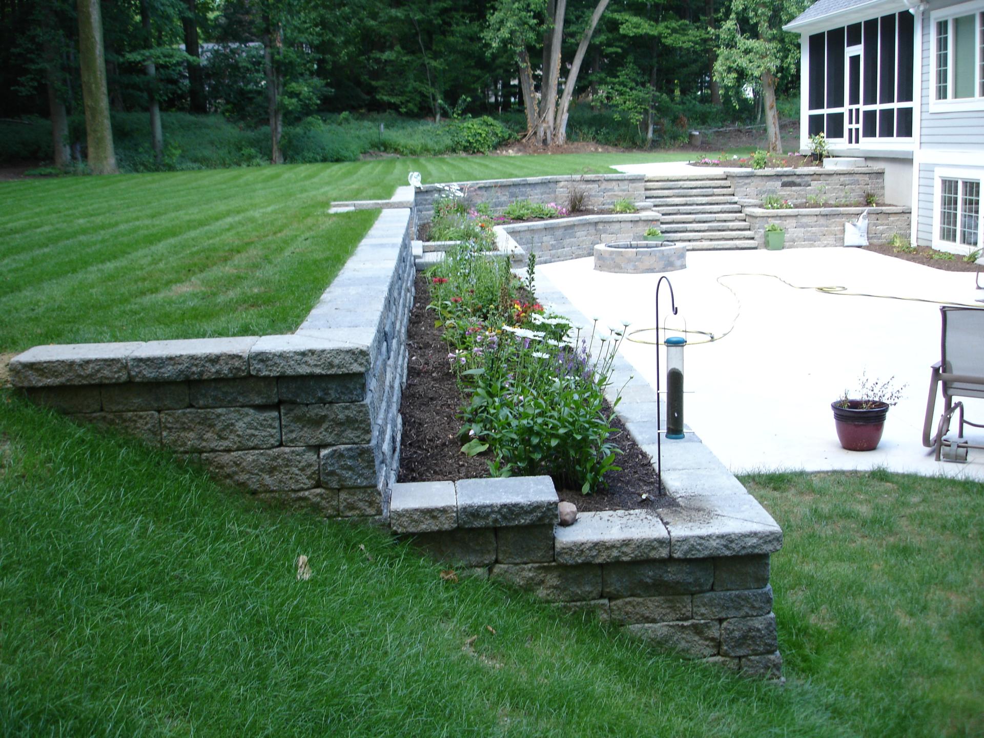 Retaining Walls Gallery - Kunco Landscape
